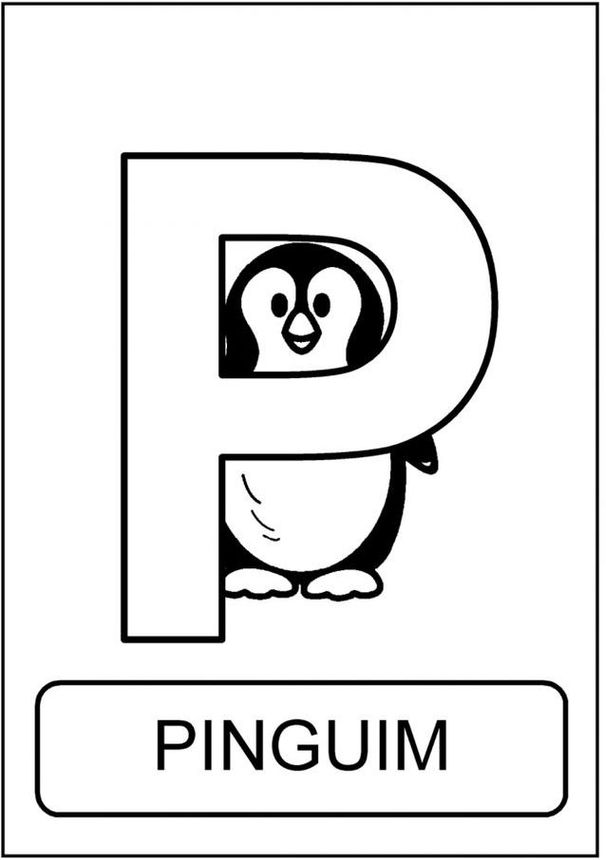 Alfabeto animais - Desenhos Imprimir