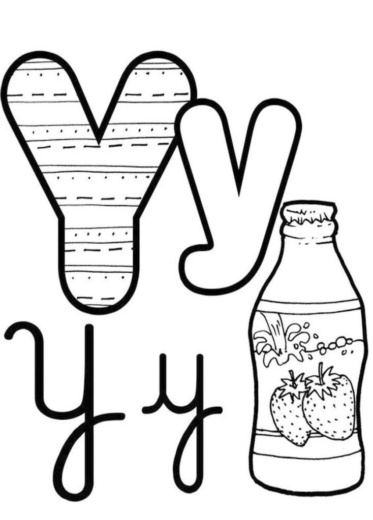 Alfabeto Maiúsculo e Minúsculo - Desenhos Imprimir