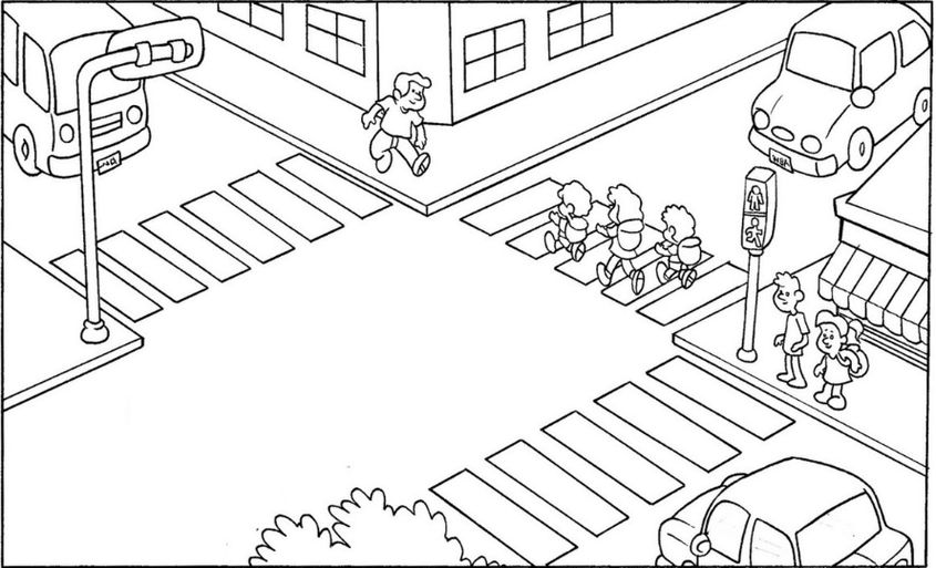 Desenhos de Cidades para colorir - Desenhos Imprimir