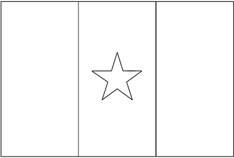Desenhos das Bandeiras dos Países na letra S - Desenhos Imprimir