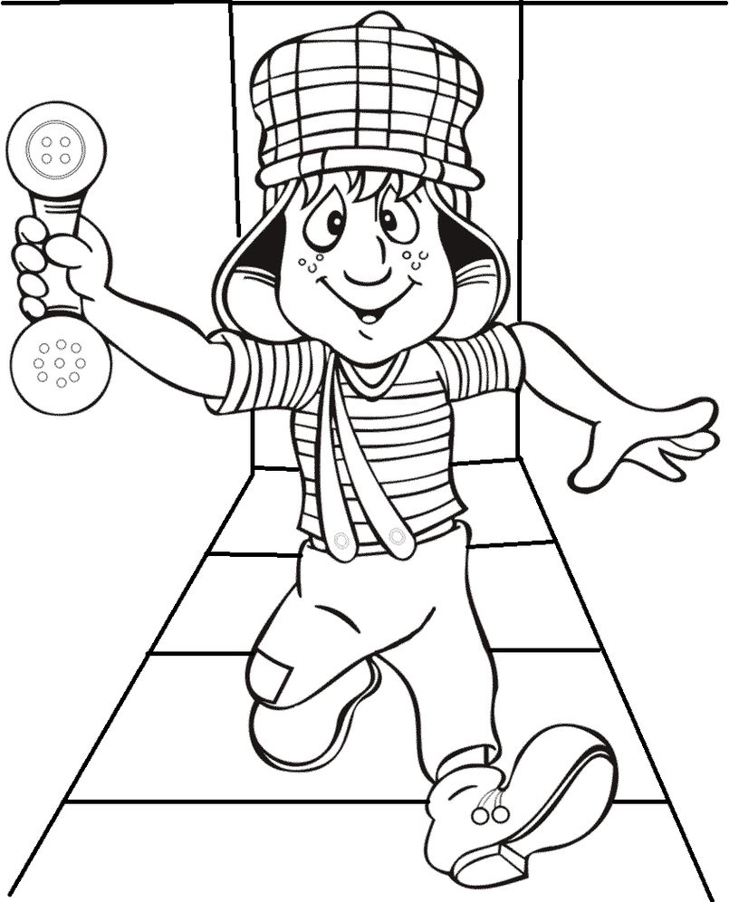 Desenhos do Chaves para colorir - Desenhos Imprimir