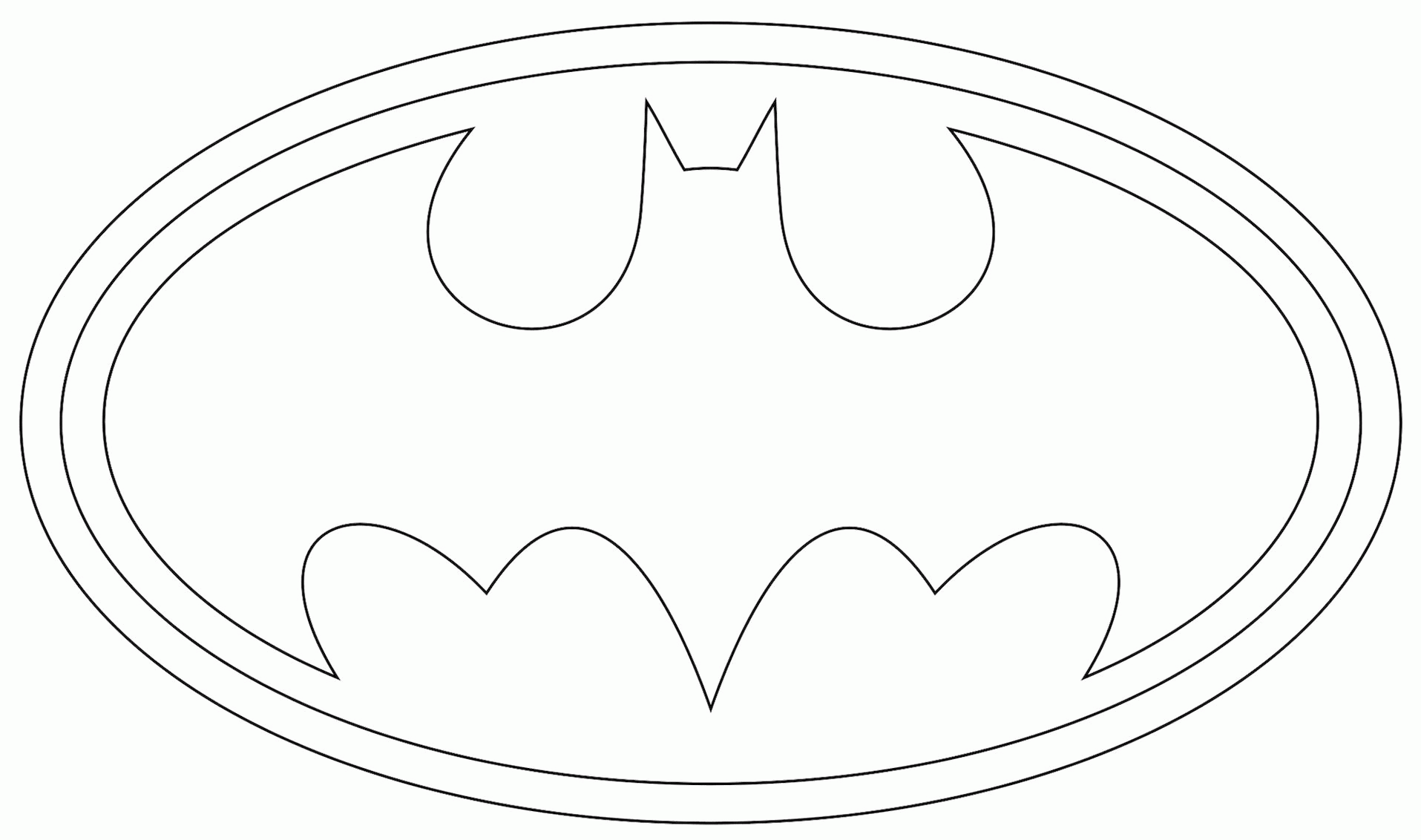 Batman para colorir - Desenhos Imprimir