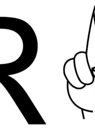 Alfabeto em Libras PDF para imprimir - Desenhos Imprimir