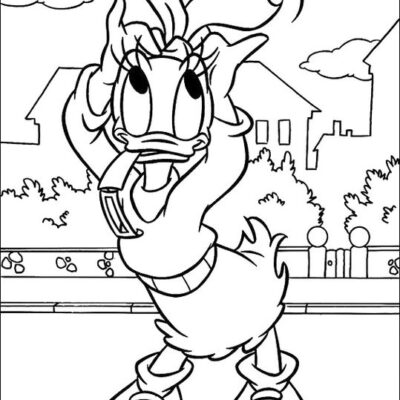 Desenhos da Margarida Donald para colorir - Desenhos Imprimir