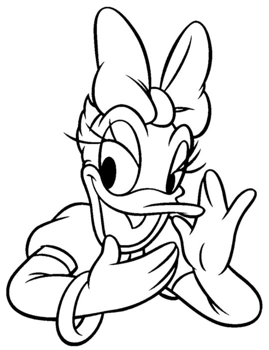 Desenhos da Margarida Donald para colorir - Desenhos Imprimir