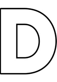 Moldes de letras para imprimir - Desenhos Imprimir