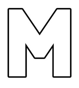 Moldes de letras para imprimir - Desenhos Imprimir