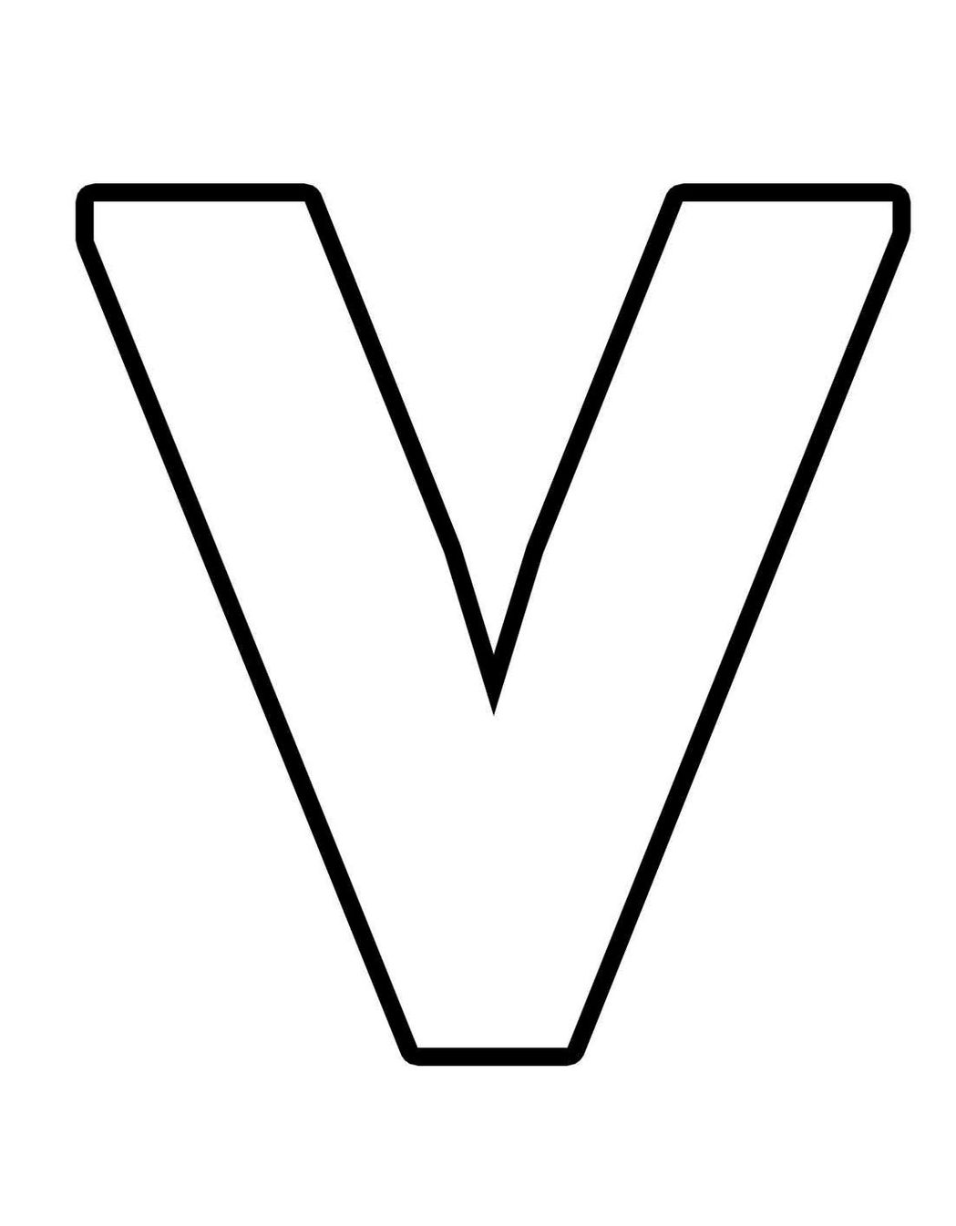 Moldes de letras para imprimir - Desenhos Imprimir