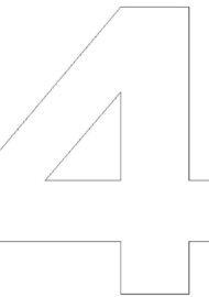 Moldes de números para imprimir - Desenhos Imprimir