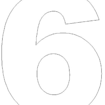 Moldes de números para imprimir - Desenhos Imprimir