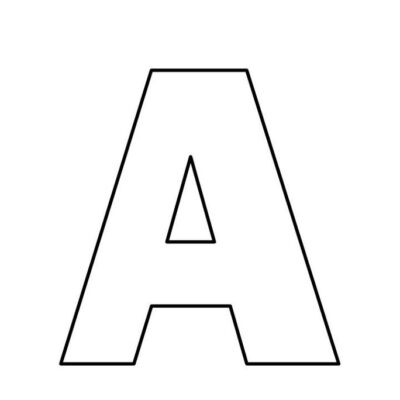 Letras de Forma para imprimir - Desenhos Imprimir