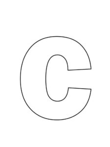 Letras de Forma para imprimir - Desenhos Imprimir