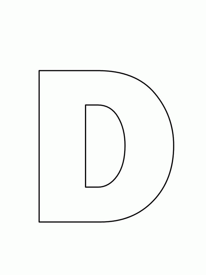 Letras de Forma para imprimir - Desenhos Imprimir