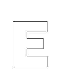 Letras de Forma para imprimir - Desenhos Imprimir