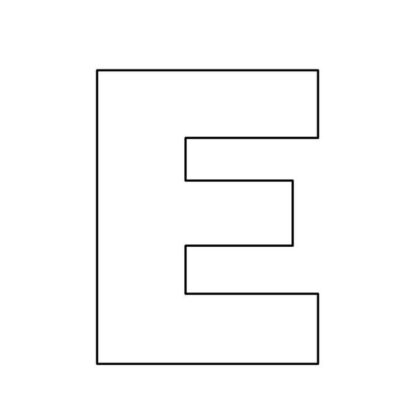 Letras de Forma para imprimir - Desenhos Imprimir