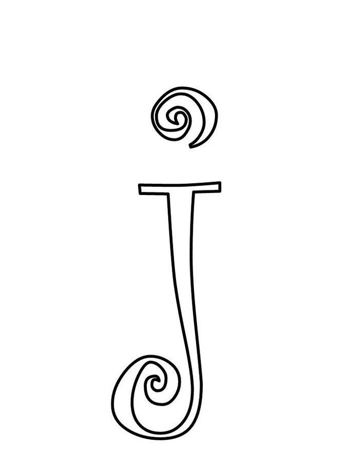 Letras Diferentes para imprimir - Desenhos Imprimir