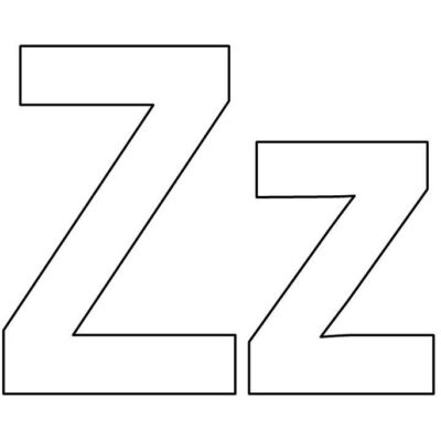 Letras Grandes para imprimir - Desenhos Imprimir