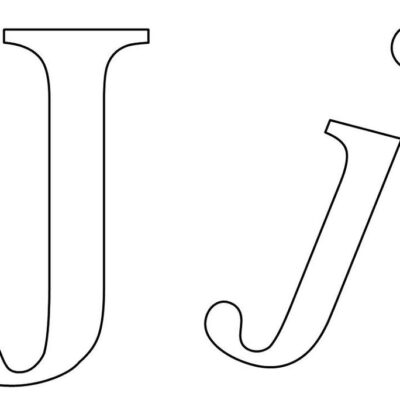 Molde de Letras em PDF - Desenhos Imprimir