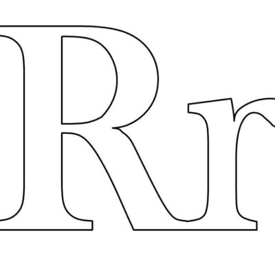 Molde de Letras em PDF - Desenhos Imprimir