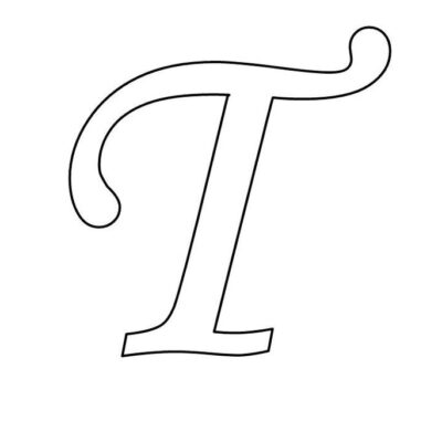 Molde de Letras Lindas para imprimir - Desenhos Imprimir