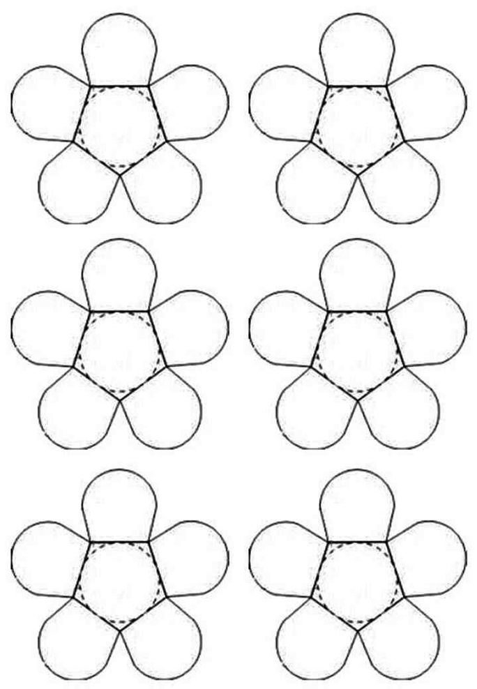 Moldes de Forminhas para doces - Desenhos Imprimir