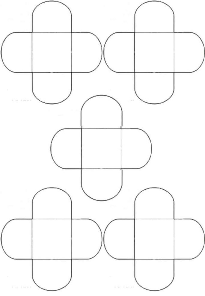 Moldes de Forminhas para doces - Desenhos Imprimir